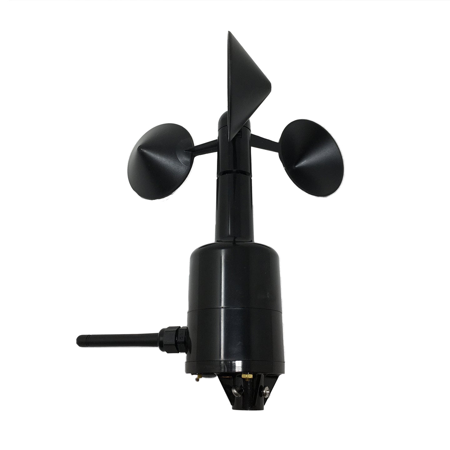 Wireless Anemometer, 3-Cup, Wind-powered, 916 MHz Transmission